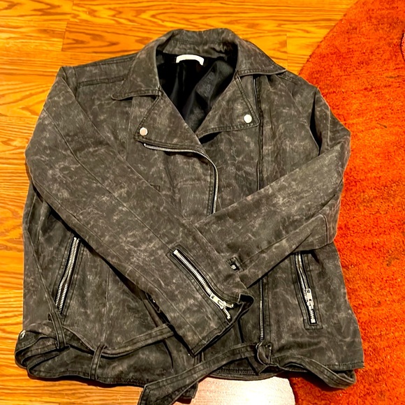 Honey Punch | Jackets & Coats | Sold Oversized Leather Jacket ...
